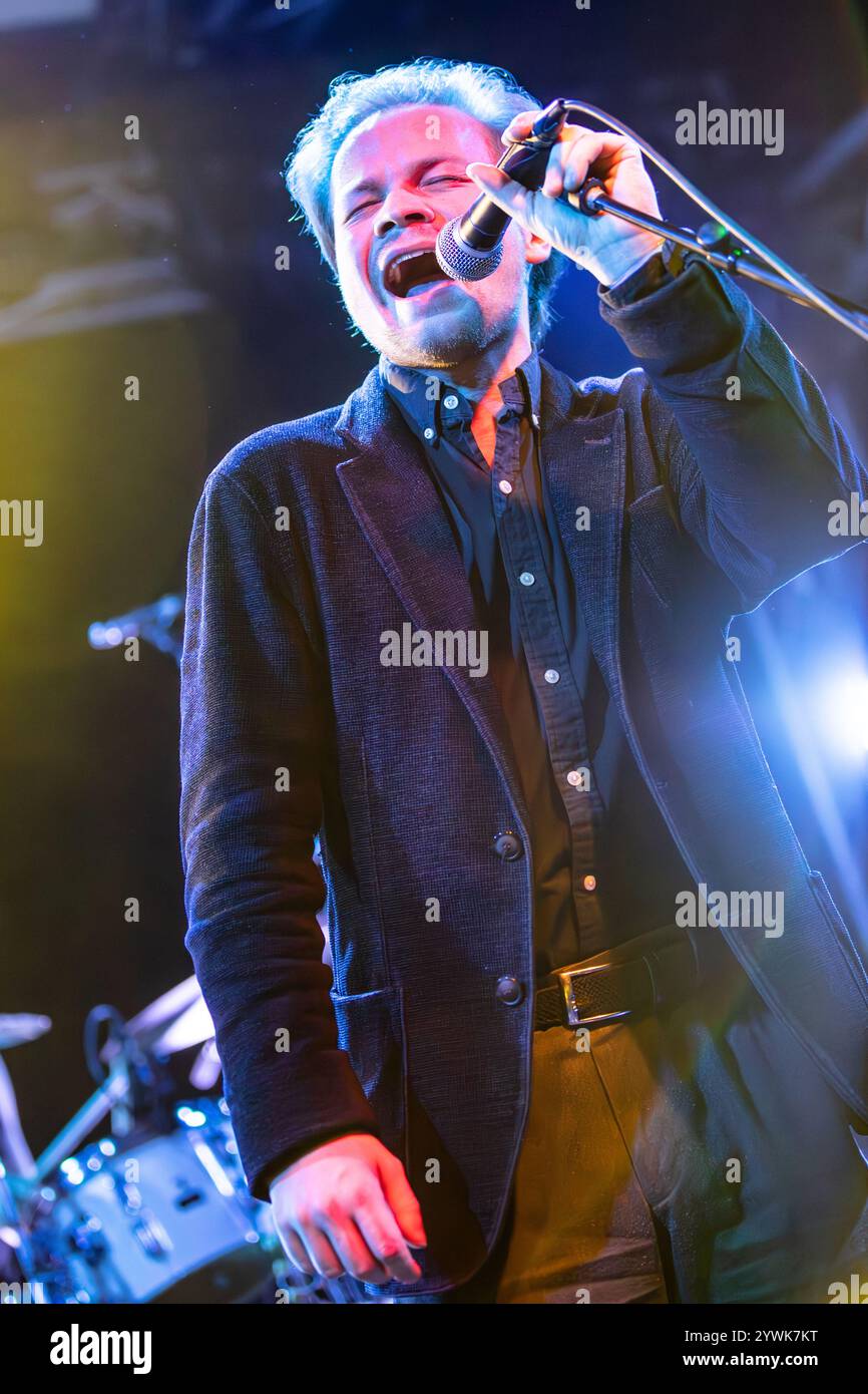 Milan Italy. 09th dec 2024. The English singer-songwriter GEORDIE GREEP ...