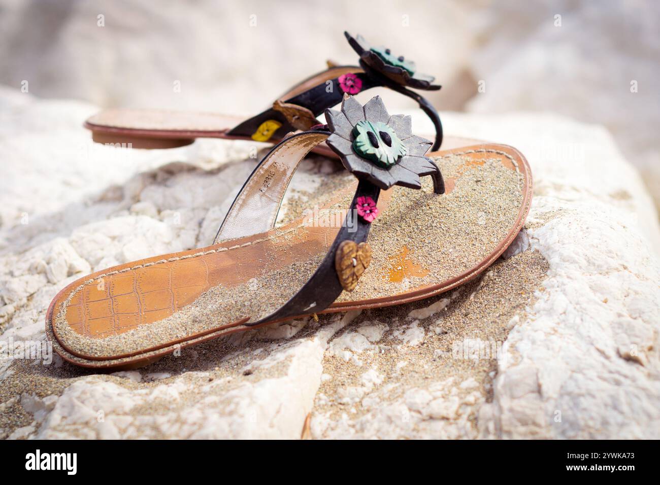 Summer fun womens sandals hi-res stock photography and images - Alamy