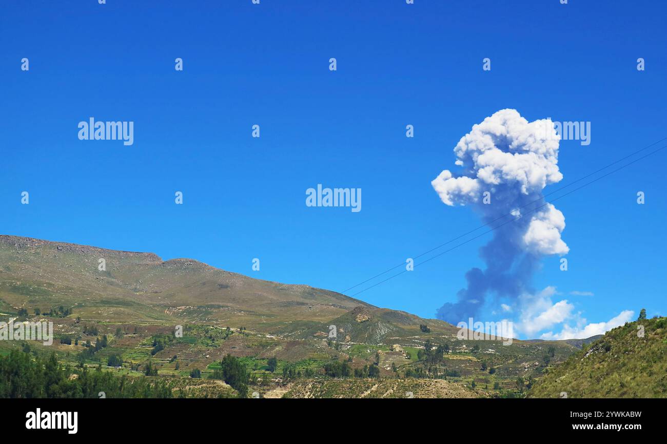 The Eruption of Sabancaya Volcano in 2018 April, as Seen from the ...