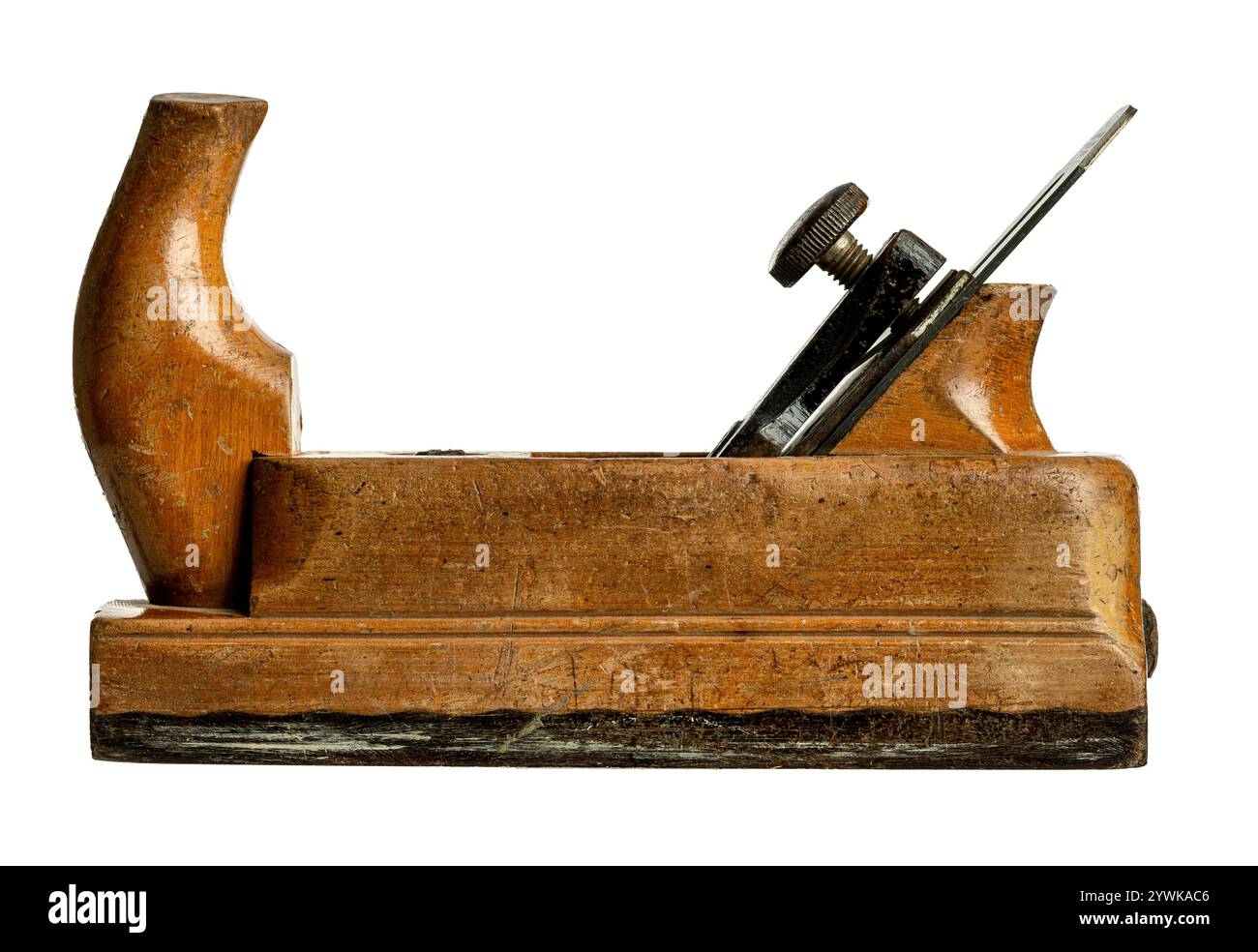 Old wooden hand plane isolated on transparent background Stock Photo ...