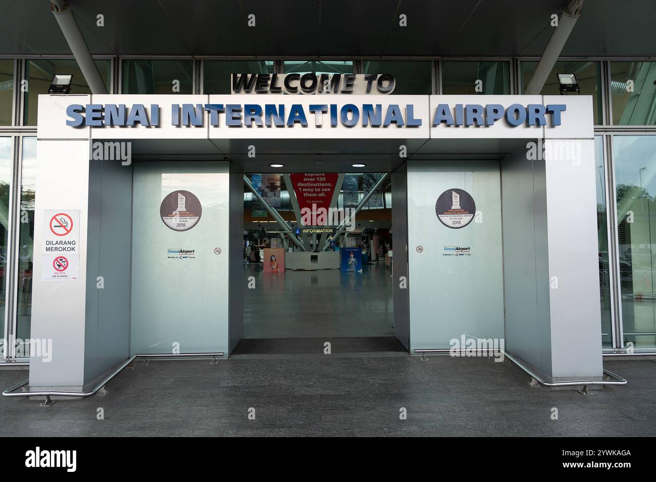 SENAI, MALAYSIA - NOVEMBER 27, 2023: entrance to Senai International Airport Stock Photo - Alamy