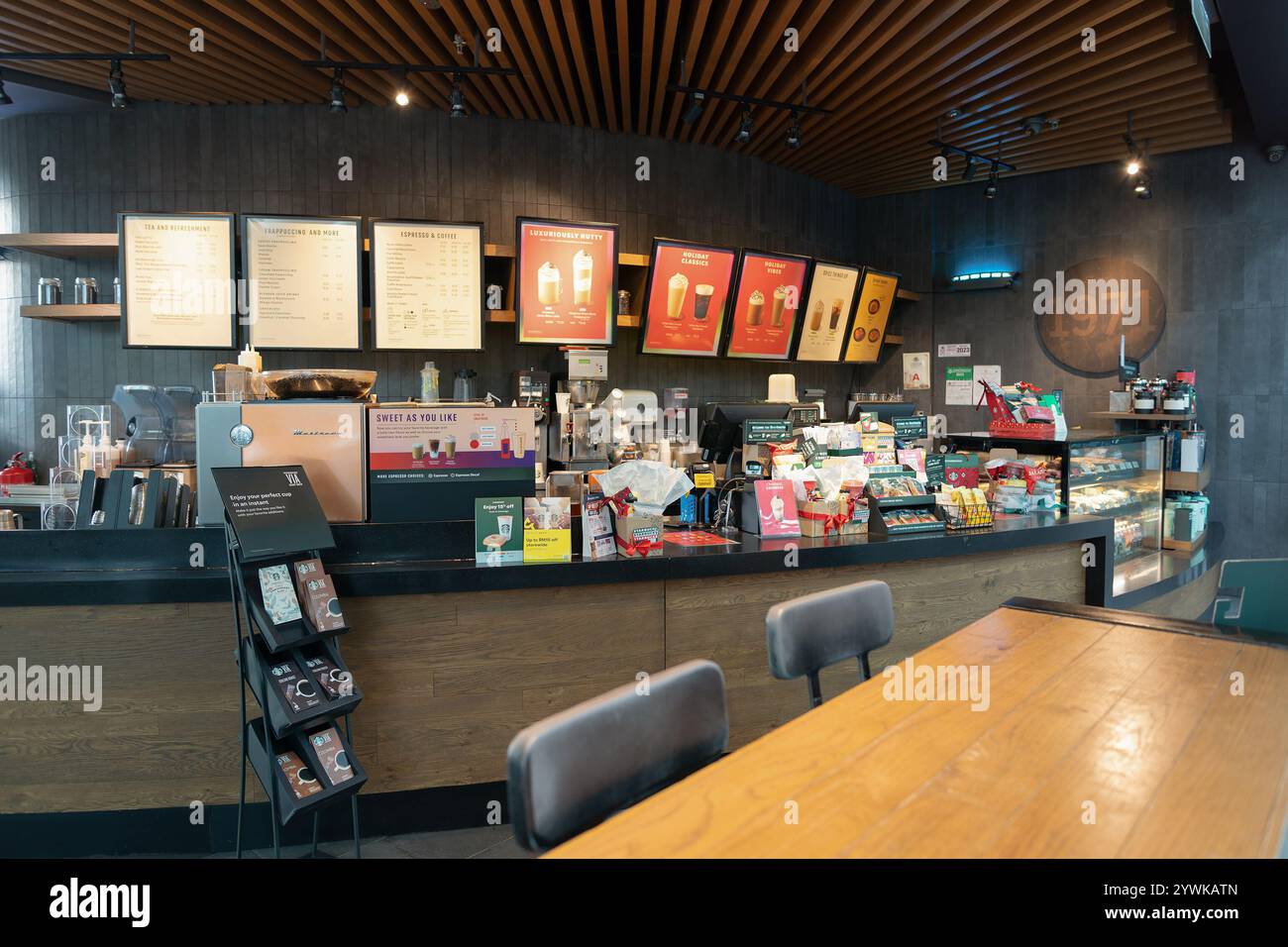 SENAI, MALAYSIA - NOVEMBER 27, 2023: Starbucks Coffee at Senai ...