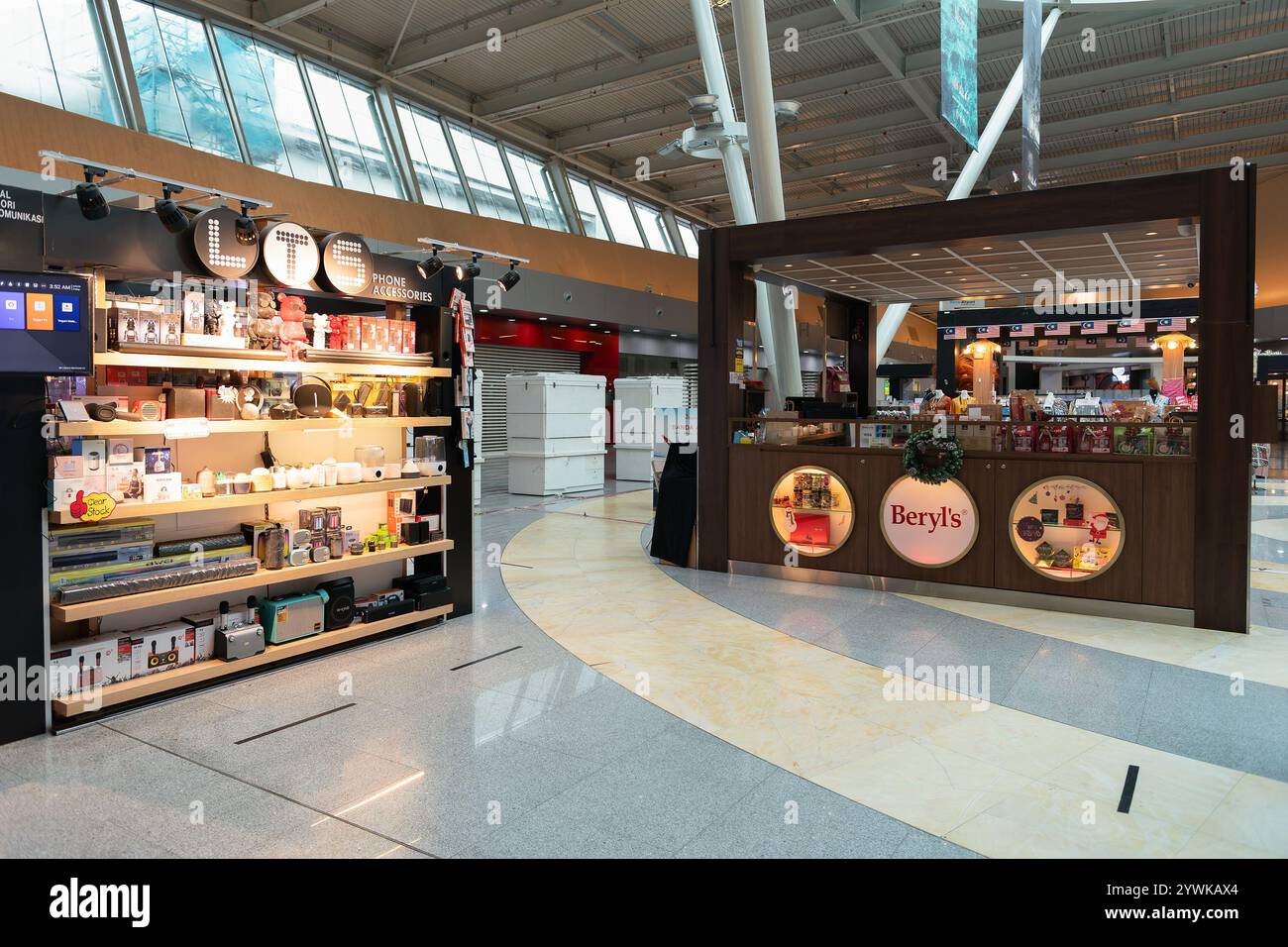 SENAI, MALAYSIA - NOVEMBER 27, 2023: interior shot of Senai ...