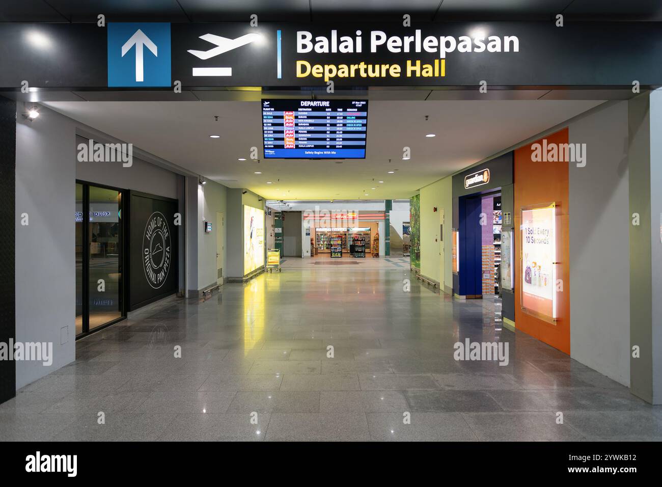 SENAI, MALAYSIA - NOVEMBER 27, 2023: interior shot of Senai ...