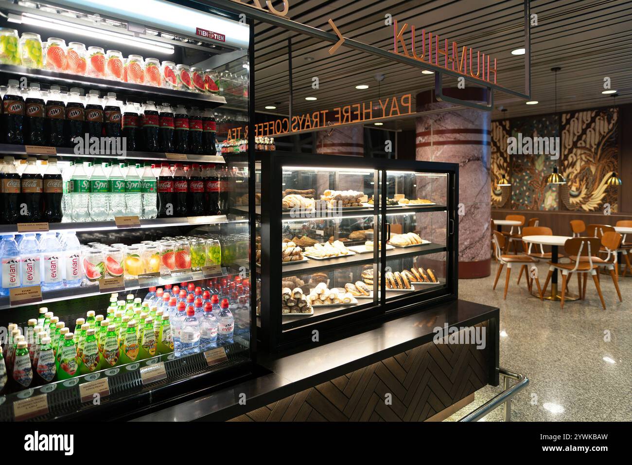KUALA LUMPUR, MALAYSIA - NOVEMBER 27, 2023: Singgah Kopitiam concept ...