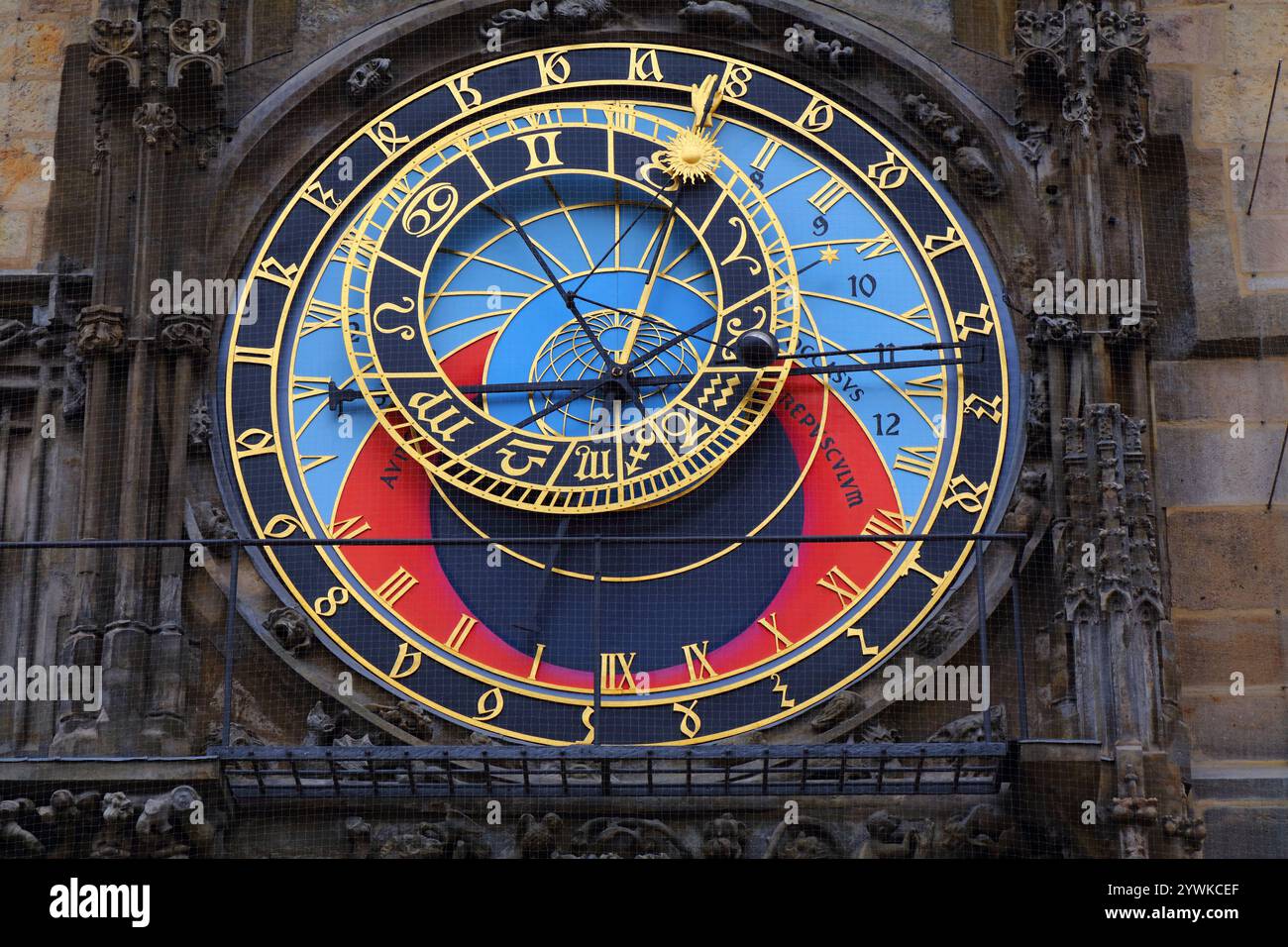 Prague Astronomical Clock at Old Town Square (Staromestske Namesti ...