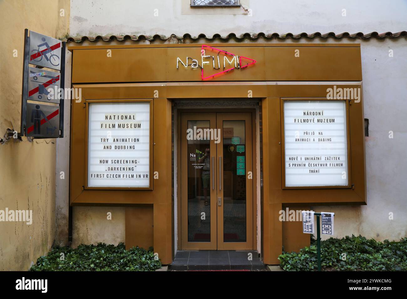 PRAGUE, CZECH REPUBLIC - MAY 1, 2024: National Film Museum in Prague ...