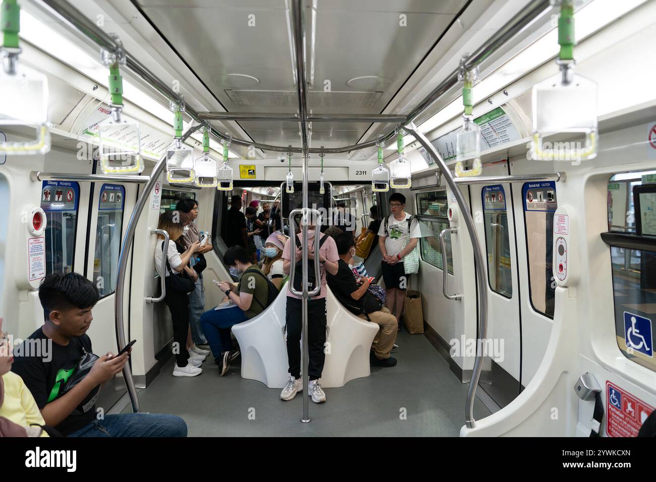 Interior kl monorail train hi-res stock photography and images - Alamy