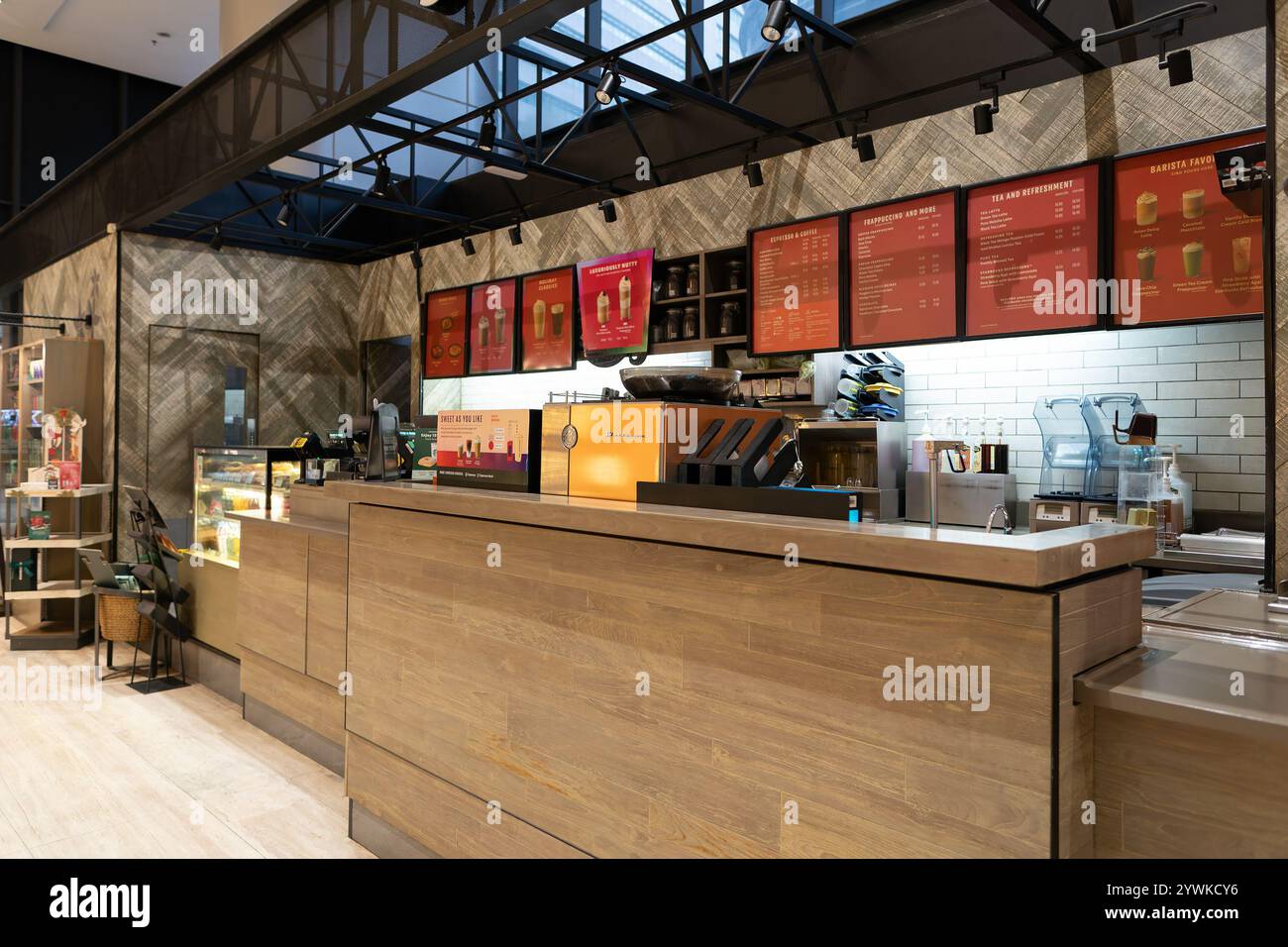 KUALA LUMPUR, MALAYSIA - DECEMBER 02, 2023: Starbucks Coffee in Kuala ...