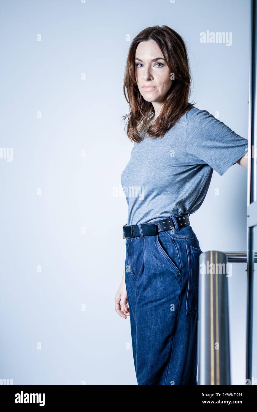 Berlin, Germany. 10th Dec, 2024. Actress Kim Riedle during a photo ...