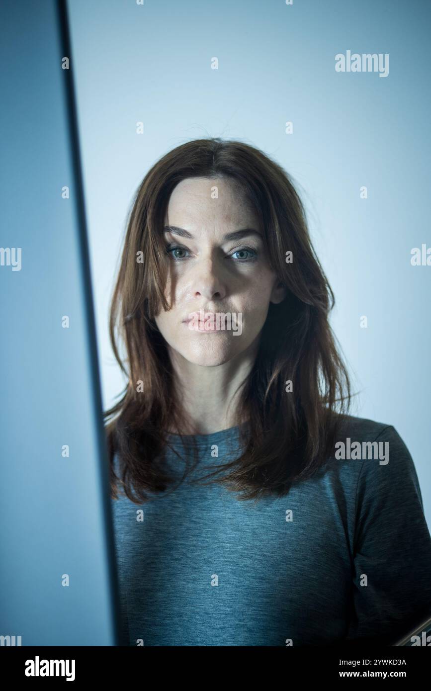 Berlin, Germany. 10th Dec, 2024. Actress Kim Riedle during a photo ...