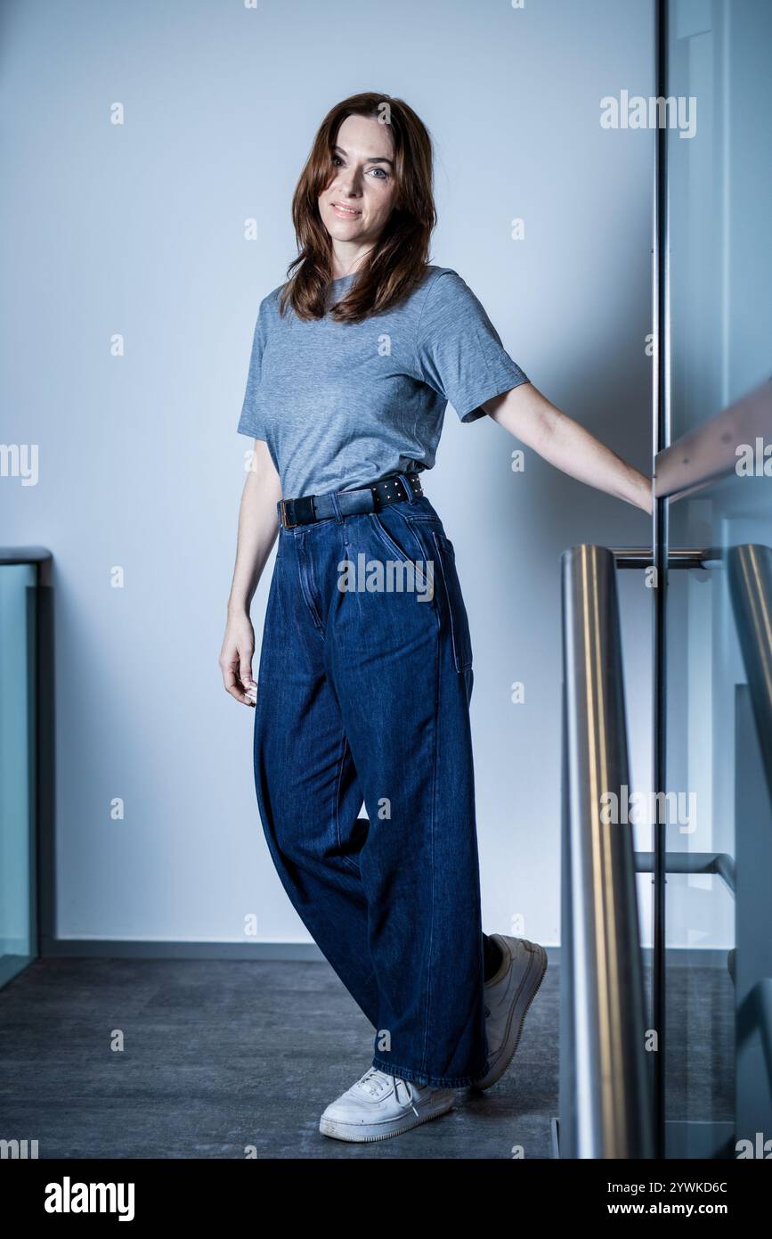 Berlin, Germany. 10th Dec, 2024. Actress Kim Riedle during a photo ...