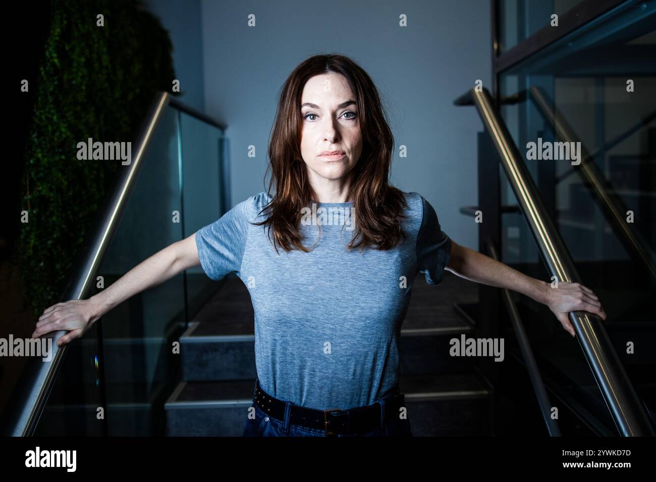 Berlin, Germany. 10th Dec, 2024. Actress Kim Riedle during a photo ...