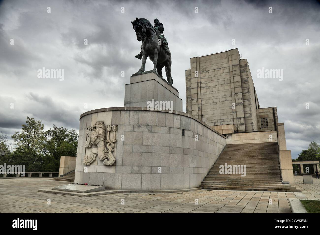 PRAGUE, CZECH REPUBLIC - MAY 3, 2024: Jan Zizka z Trocnova, national ...