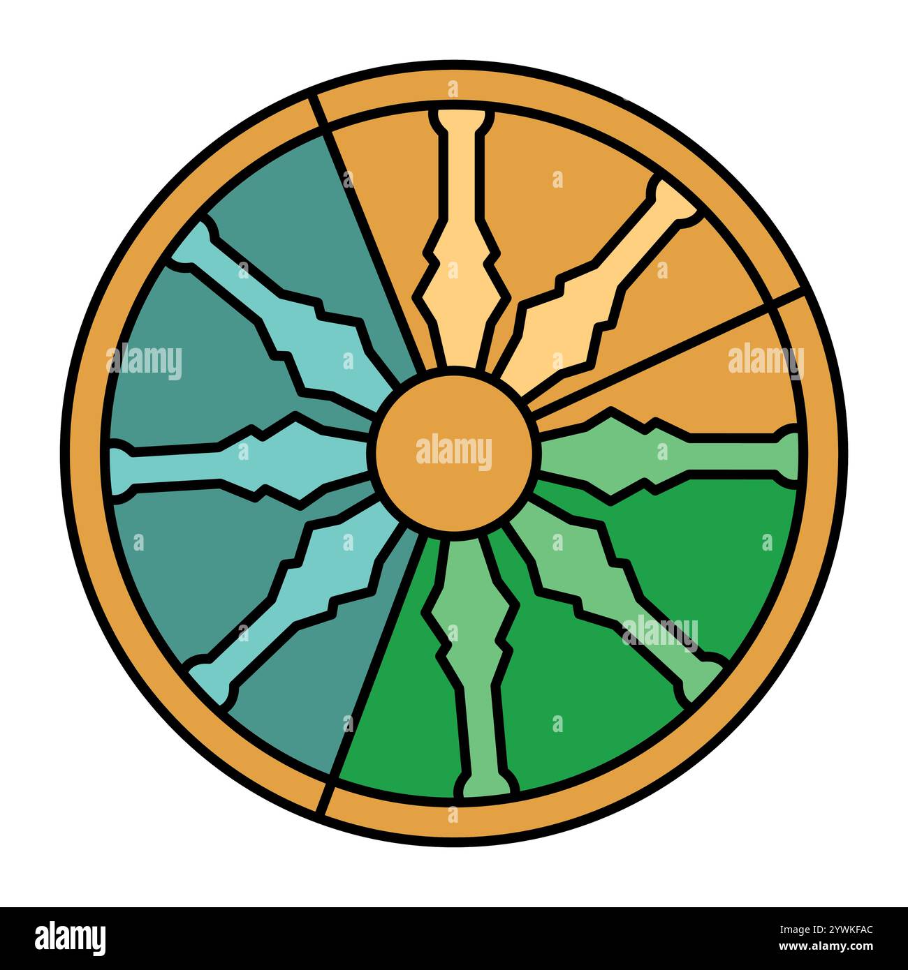 The Eightfold Path line icon. Vector isolated element. Editable stroke ...