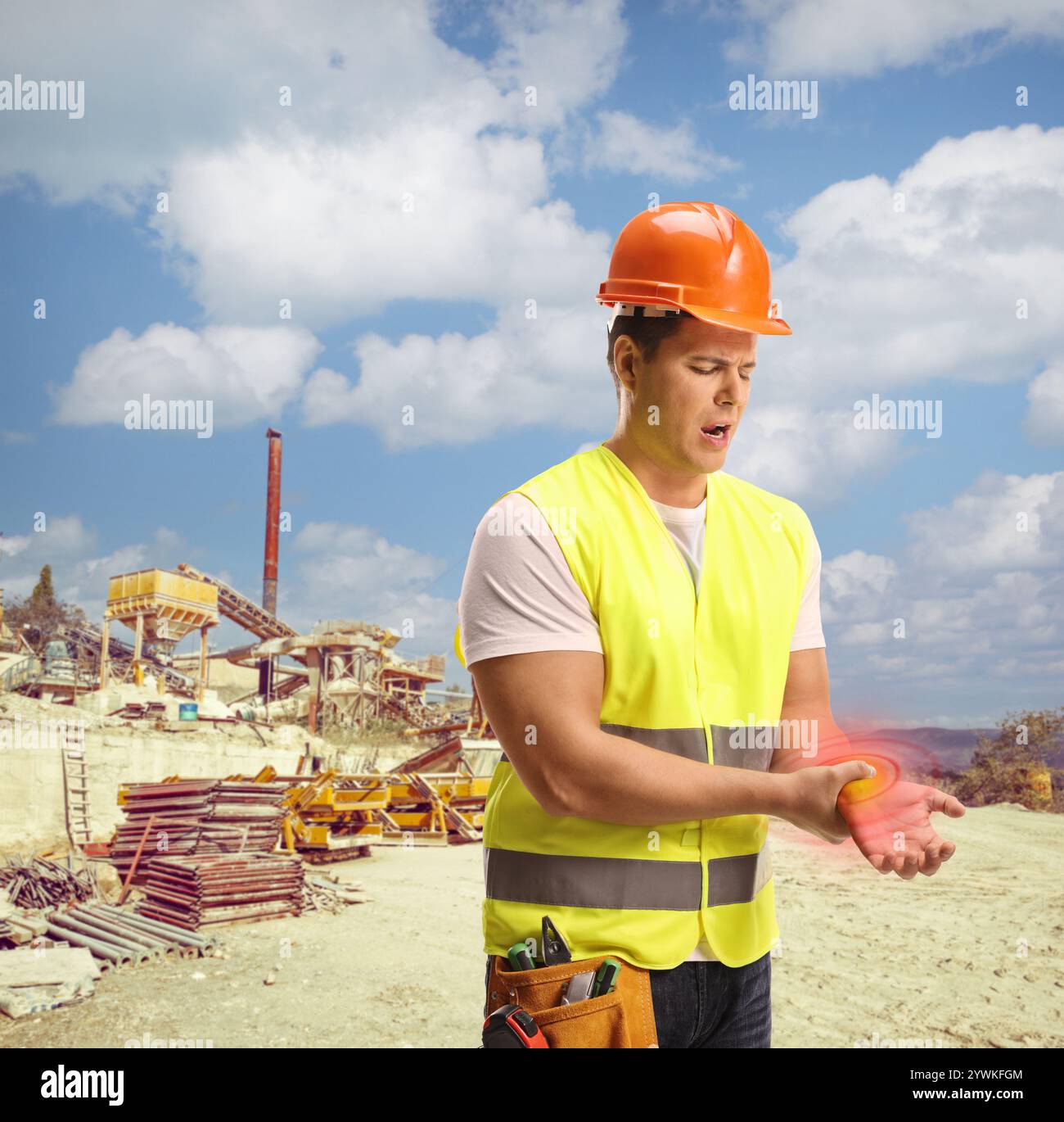 Construction injury hi-res stock photography and images - Alamy