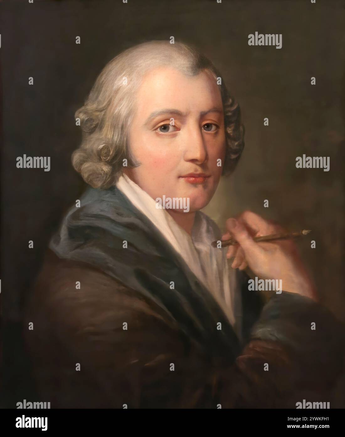 18th century french male artists hi-res stock photography and images ...