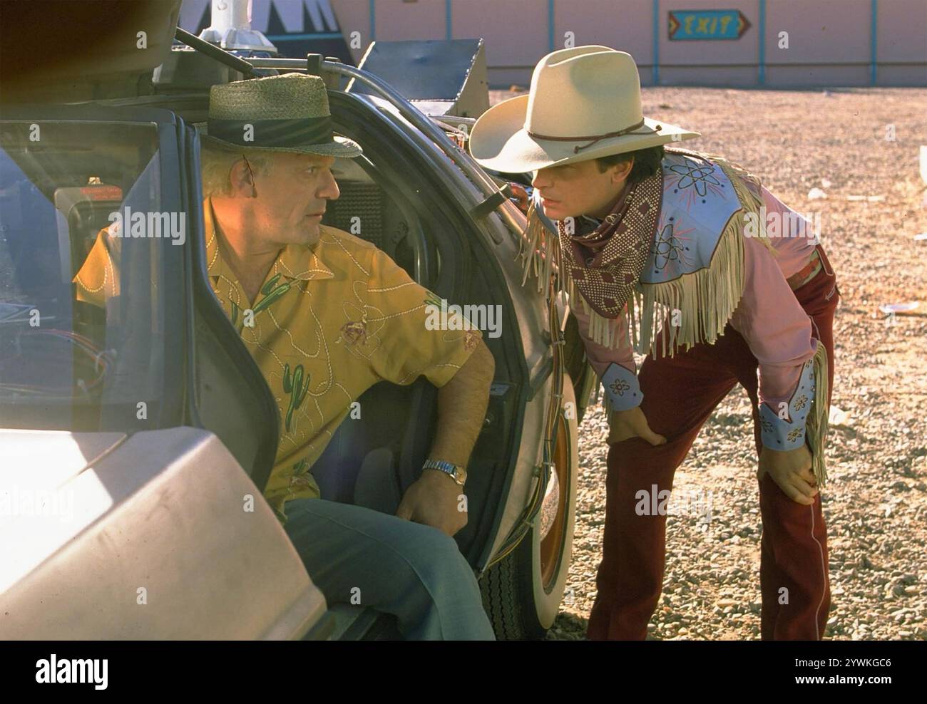 BACK TO THE FUTURE III - 1990 Universal Pictures film with Michael J ...