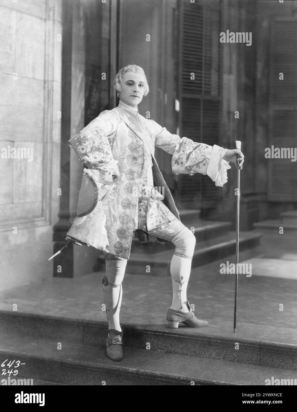 A Portrait of legendary Silent Film Actor RUDOLPH VALENTINO in MONSIEUR ...