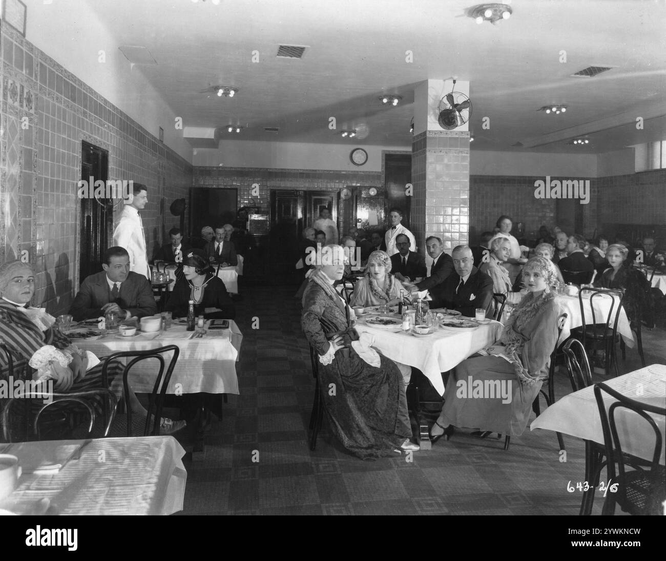 Cast members including RUDOLPH VALENTINO, his wife NATACHA RAMBOVA ...
