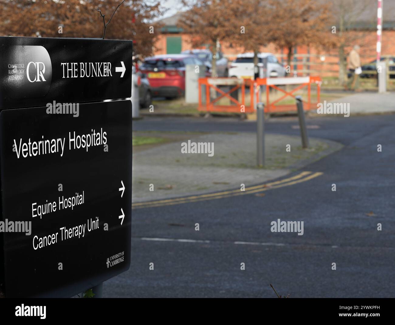 Sign for Cambridge Radiology Referrals (CR), The Bunker, and Veterinary ...