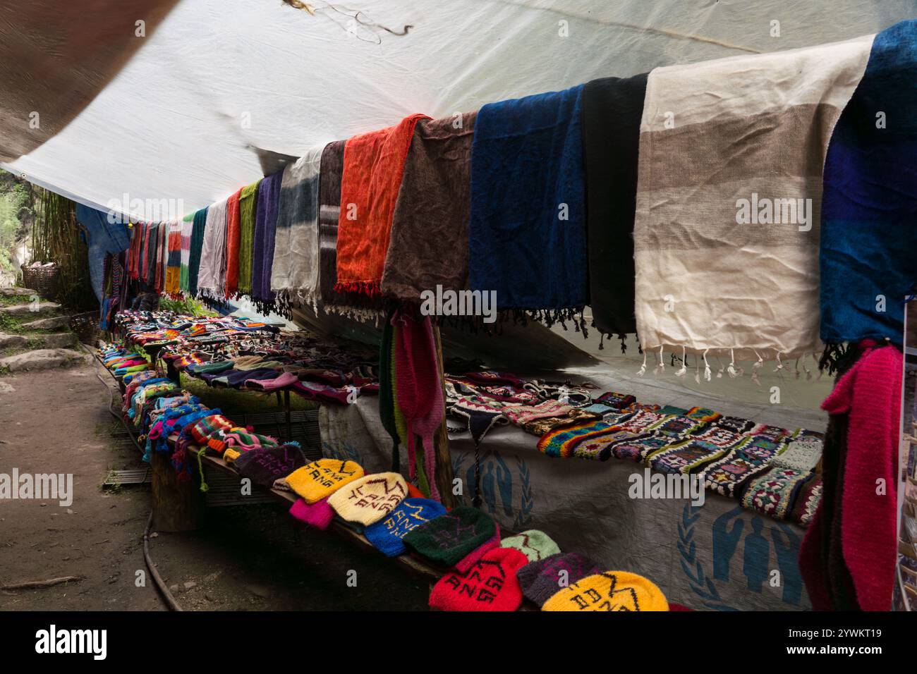 Yak Cheese, Local Handicrafts and Other Local Items for sale seen on a ...