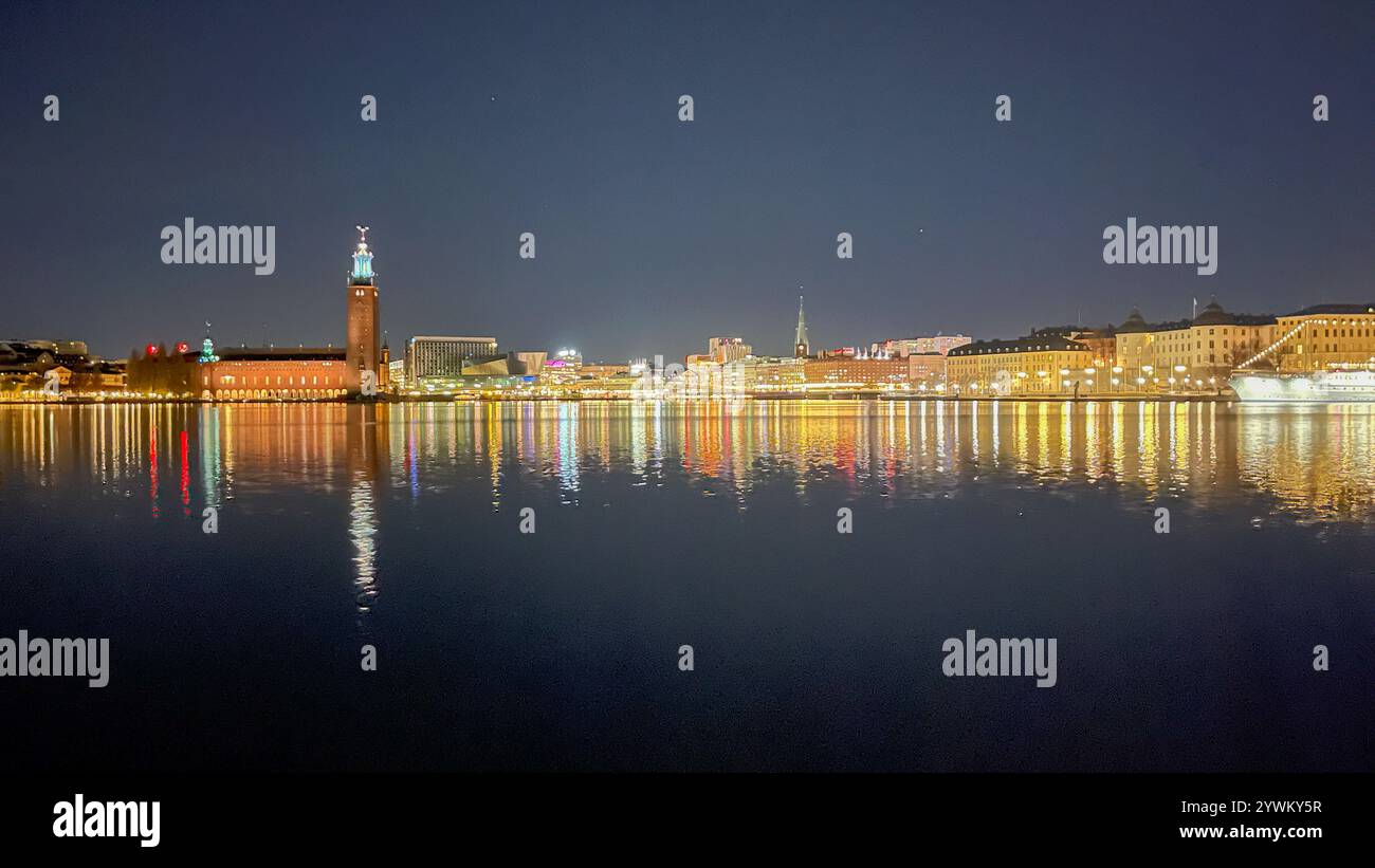 Stockholm Sweden River sea old town Stock Photo - Alamy