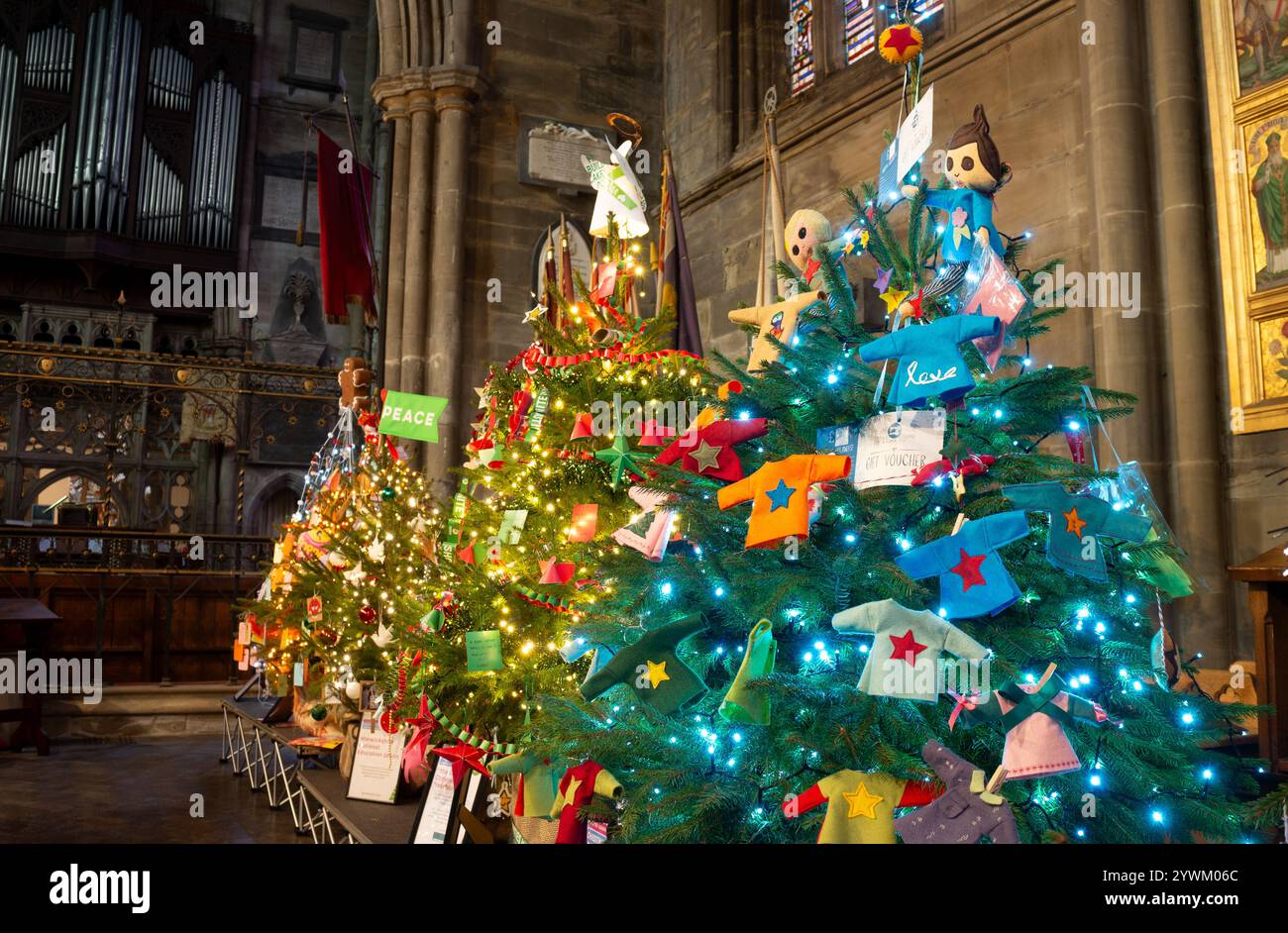 Christmas Tree Festival, All Saints Church, Leamington Spa ...