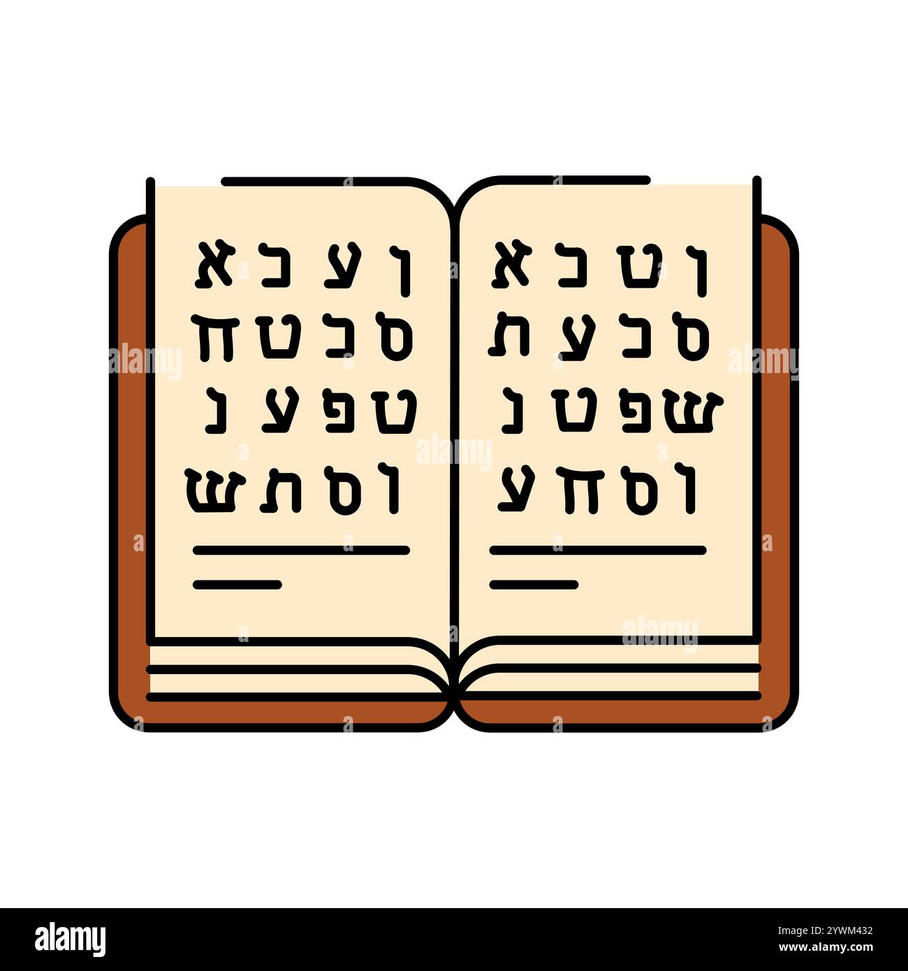 Talmud color icon. Judaism religion.Sign for web page, mobile app ...