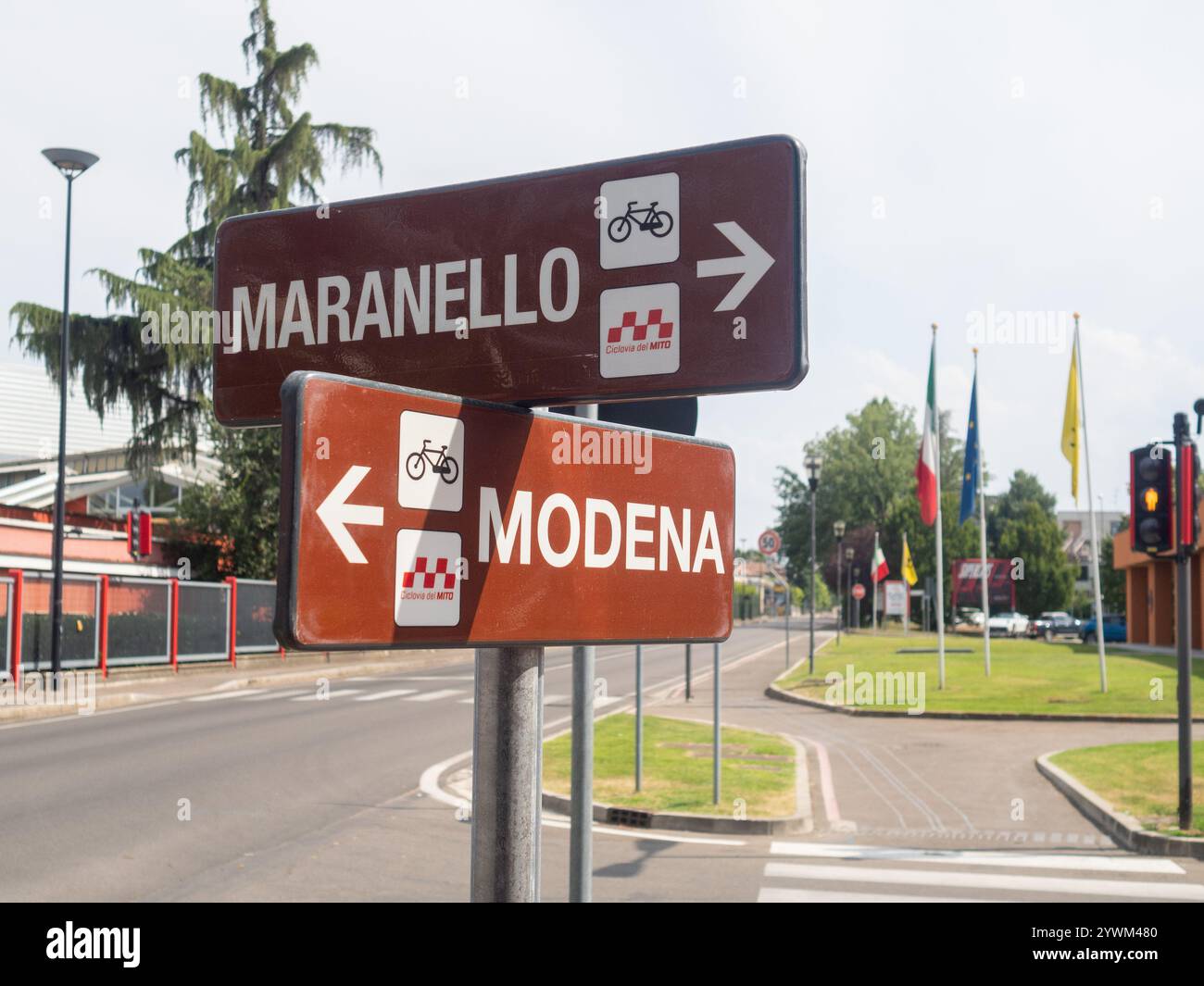 Ferrari museum Maranello Modena Stock Photo - Alamy