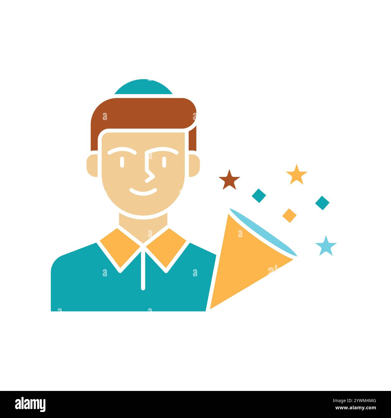 Bar mitzvah celebration Stock Vector Images - Alamy