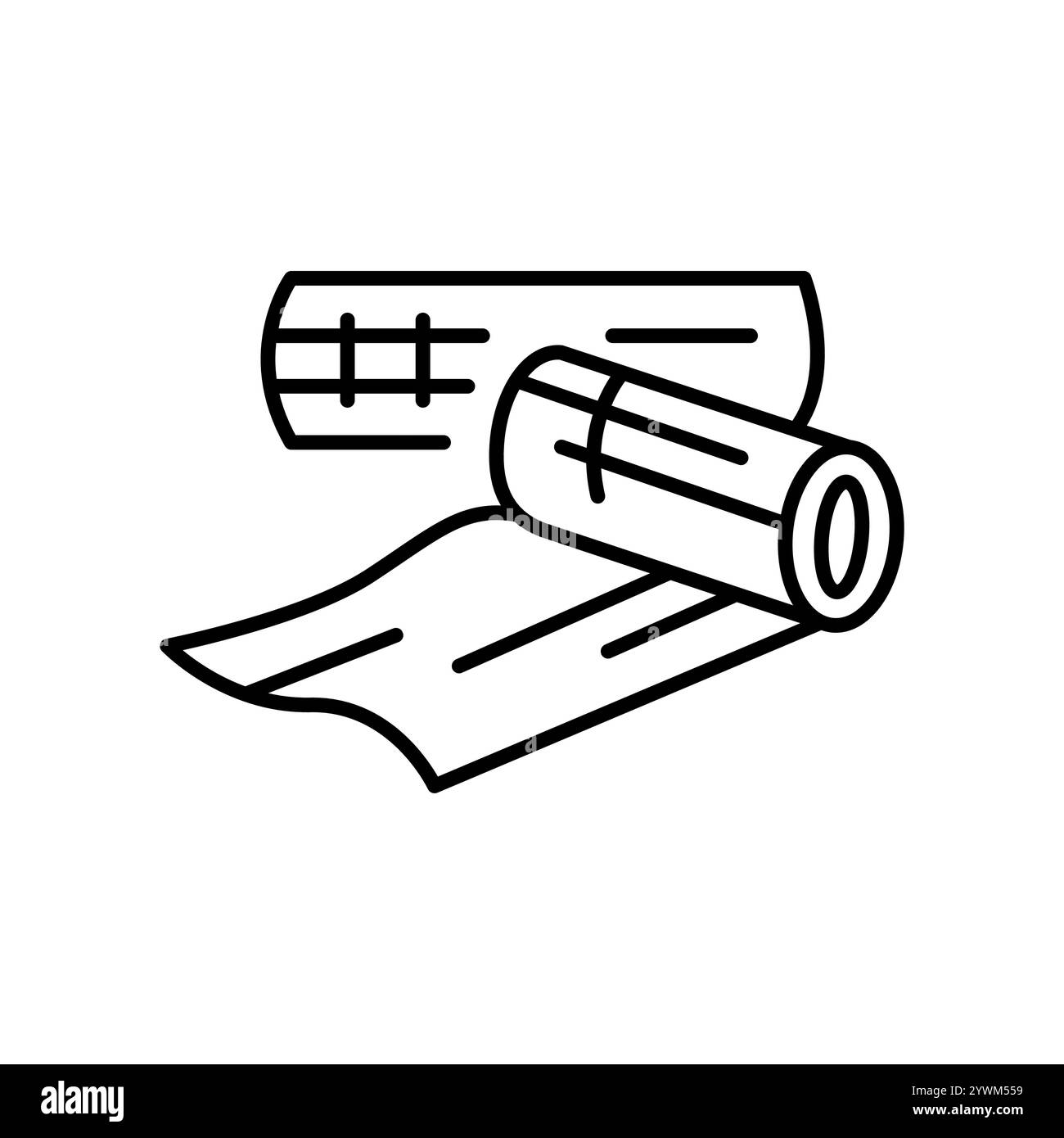 Bandages line black icon. Sign for web page, mobile app, button, logo ...