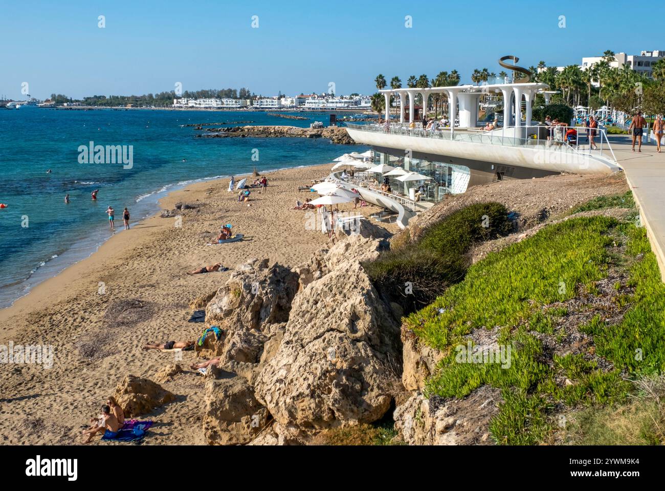 Sodap beach paphos hi-res stock photography and images - Alamy