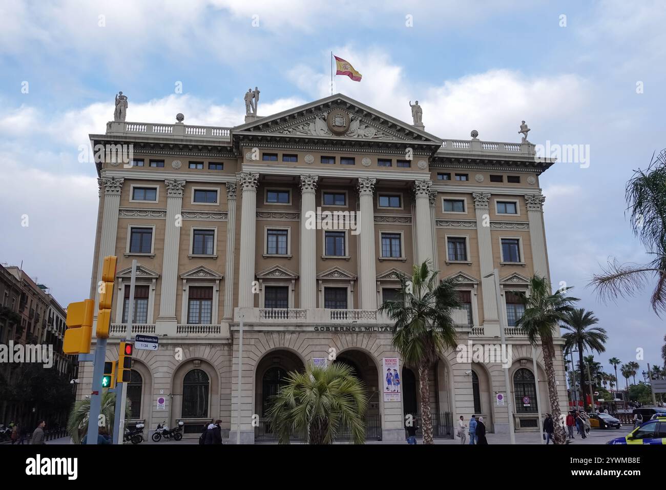 Ministerio Español de Defensa or Ministry of National Defence building ...