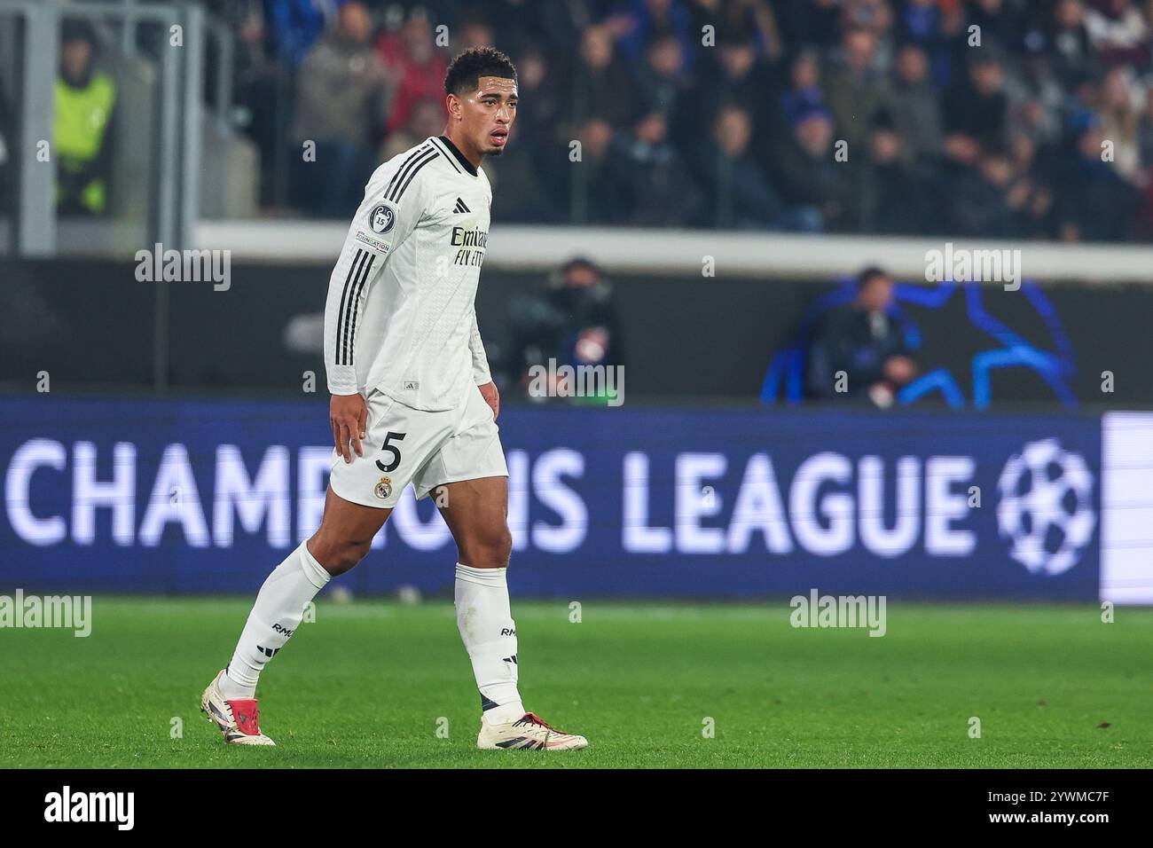 Jude Bellingham of Real Madrid CF looks on during UEFA Champions League ...