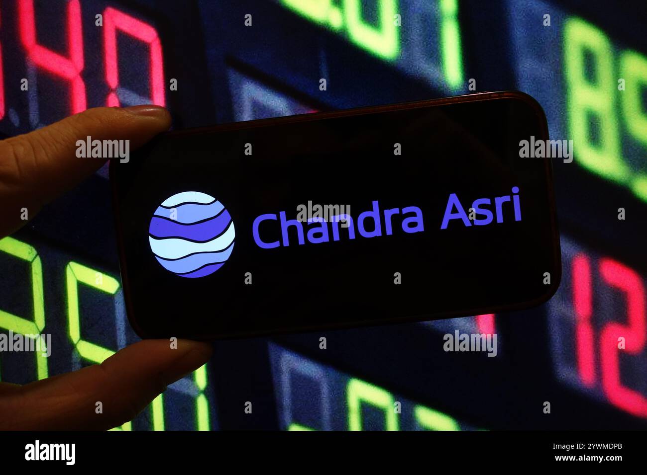 In this photo illustration, the Chandra Asri Petrochemical company logo ...