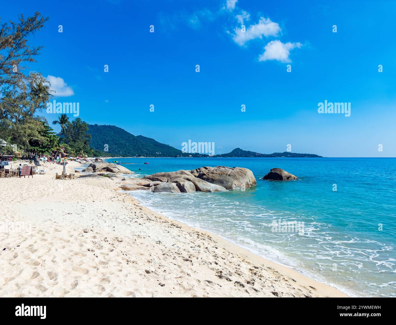 Landscape lamai beach koh hi-res stock photography and images - Alamy