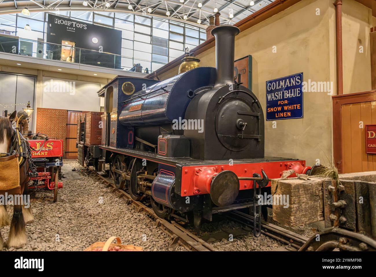 Milestones Living History Museum Stock Photo - Alamy