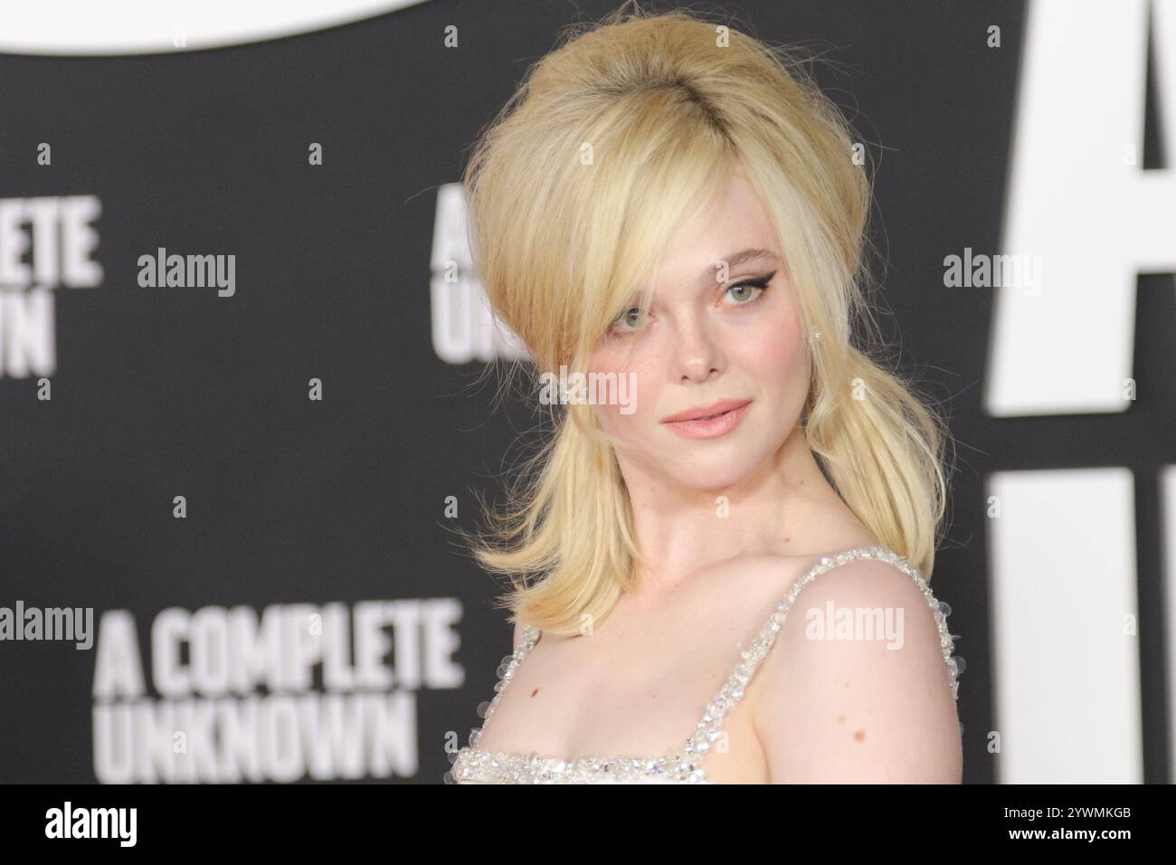 Los Angeles, USA. 10th Dec, 2024. Elle Fanning at "A Complete Unknown ...