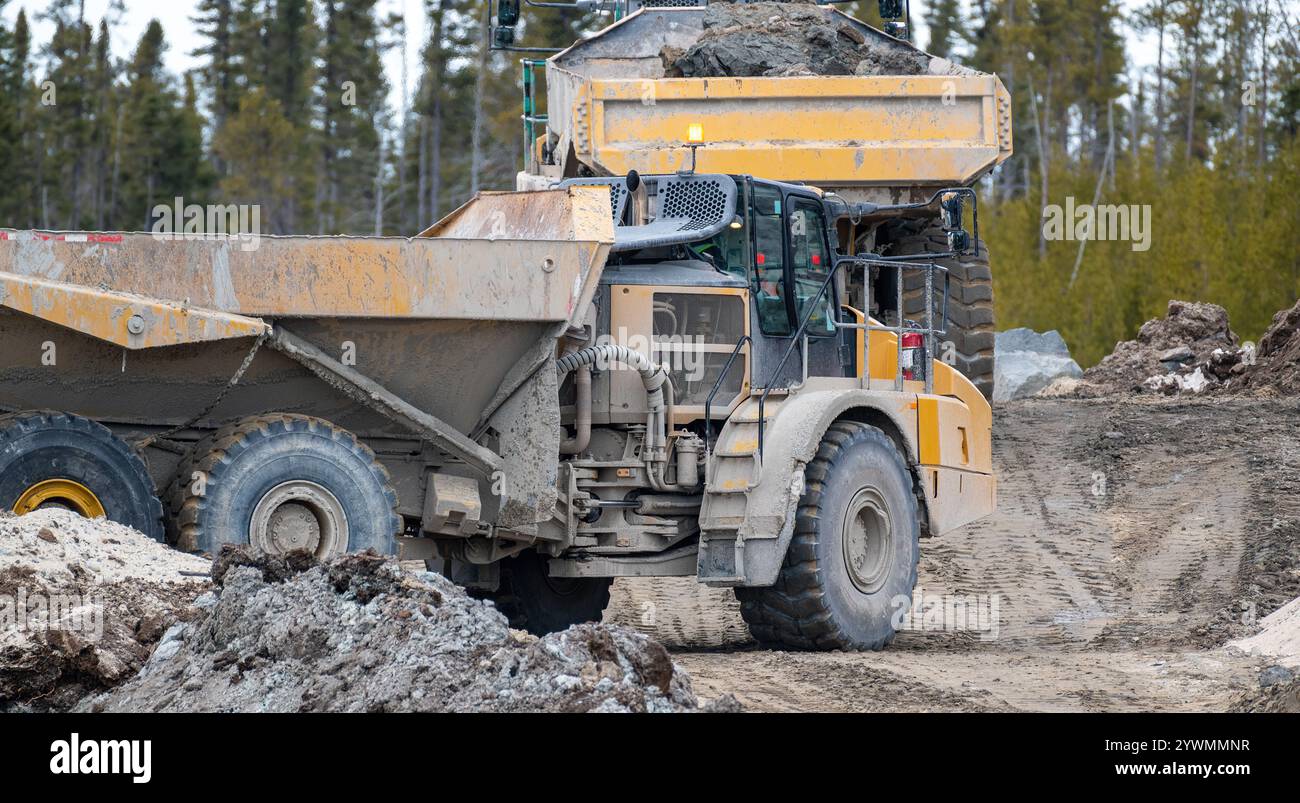Articulated dump truck transportation hi-res stock photography and ...