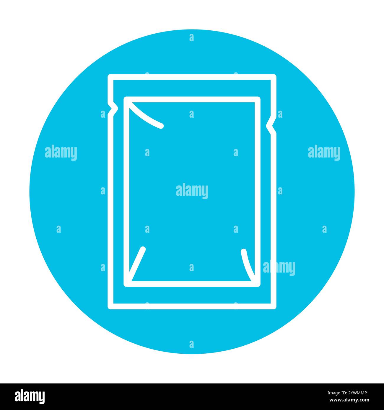 Clear Sachet For Food line icon. Vector isolated element. Editable ...