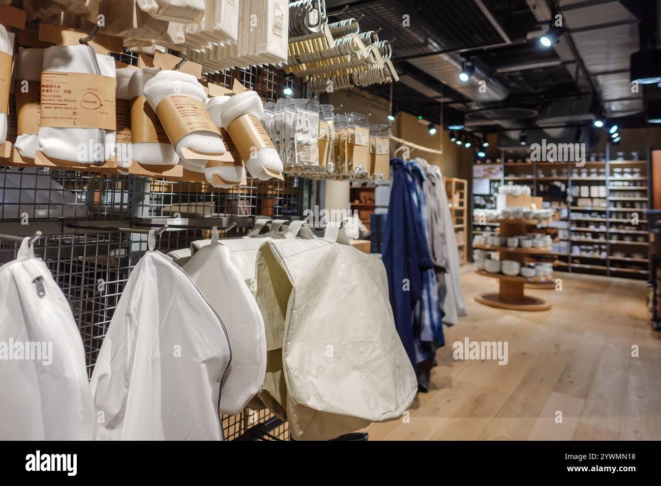 Muji store interior hi-res stock photography and images - Alamy