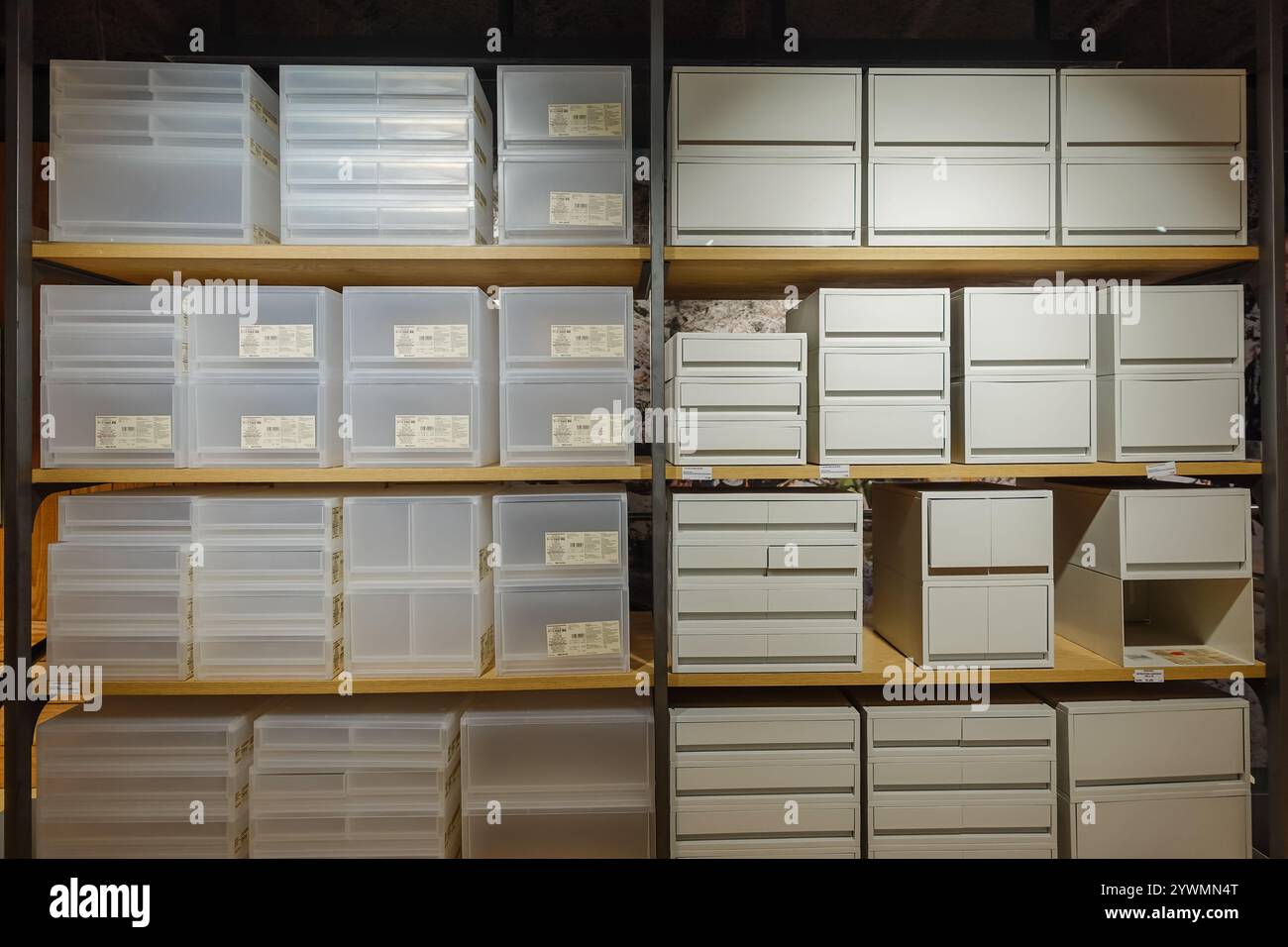 Muji store interior hi-res stock photography and images - Alamy