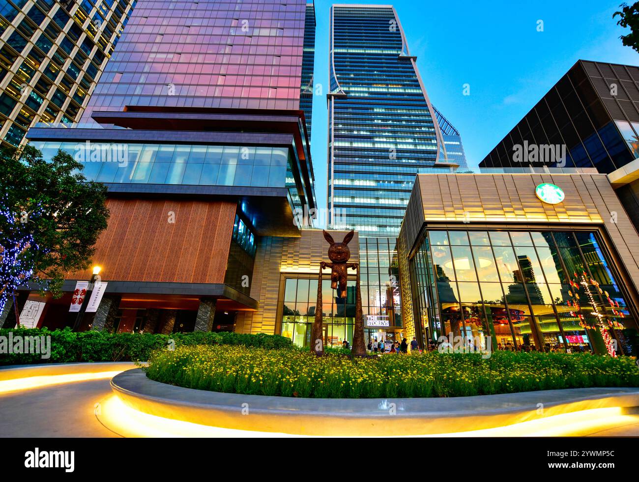 BANGKOK, THAILAND - MAY 28, 2024: Under construction mixed-use luxury development One Bangkok in ...