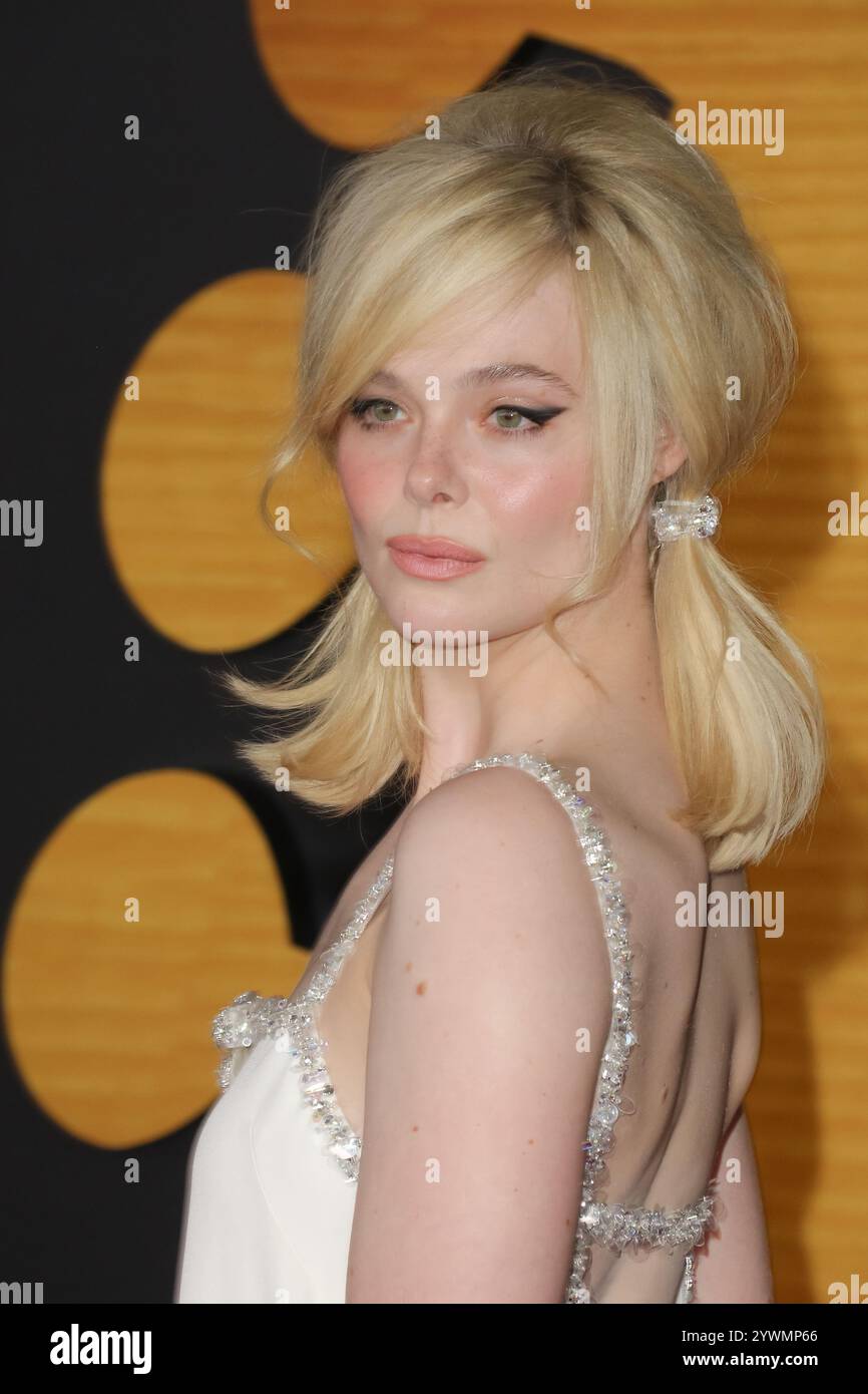 Los Angeles, USA. 10th Dec, 2024. Elle Fanning at "A Complete Unknown ...