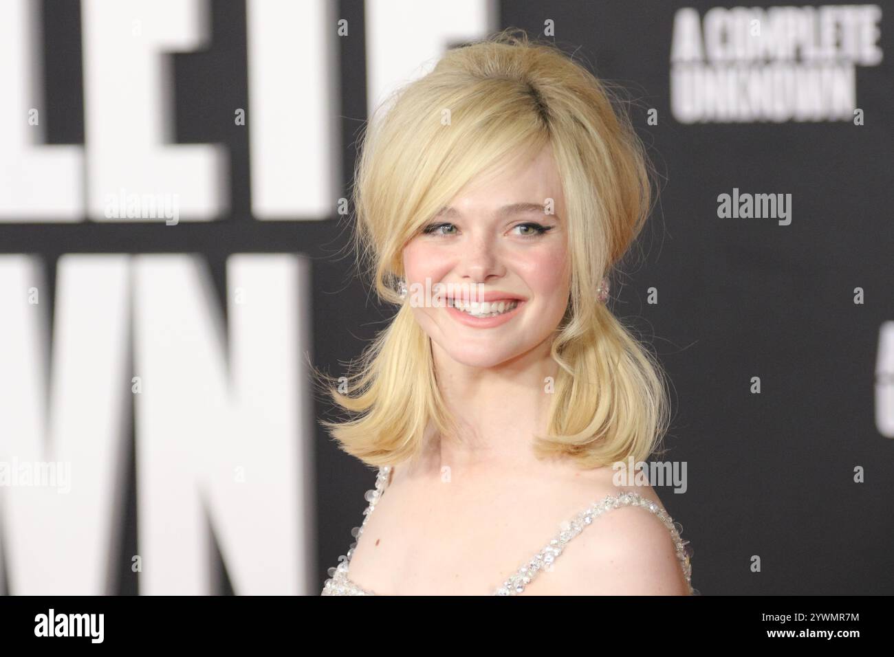 Los Angeles, USA. 10th Dec, 2024. Elle Fanning at "A Complete Unknown ...