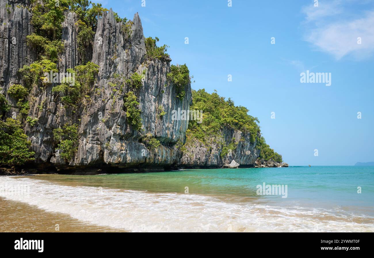 Scenic beach on Palawan island, Philippines Stock Photo - Alamy