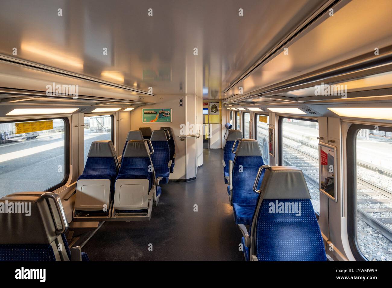 Interior passenger train hi-res stock photography and images - Alamy