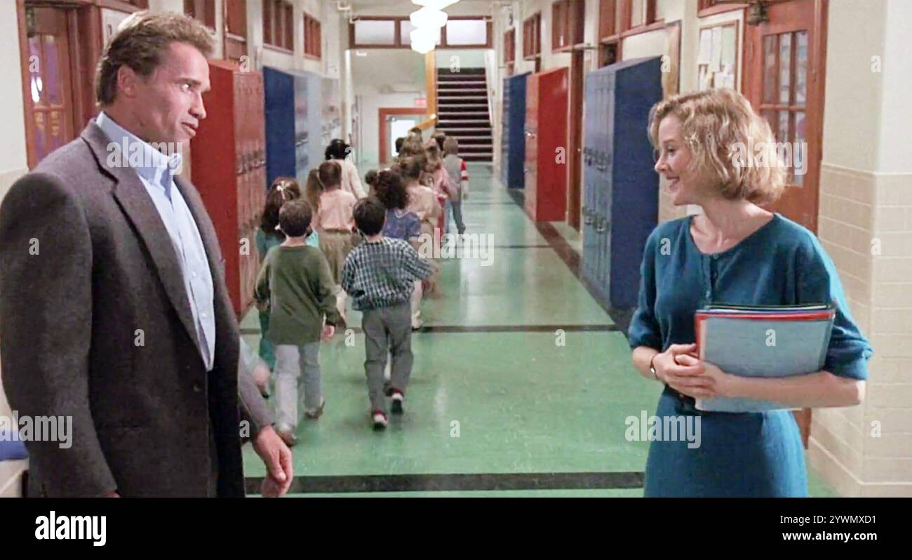 KINDERGARTEN COP 1990 Universal Pictures film with Arnold ...