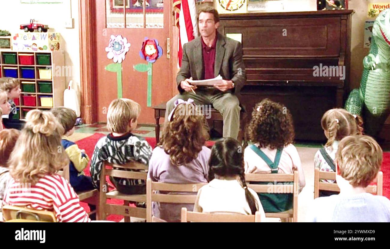KINDERGARTEN COP 1990 Universal Pictures film with Arnold ...